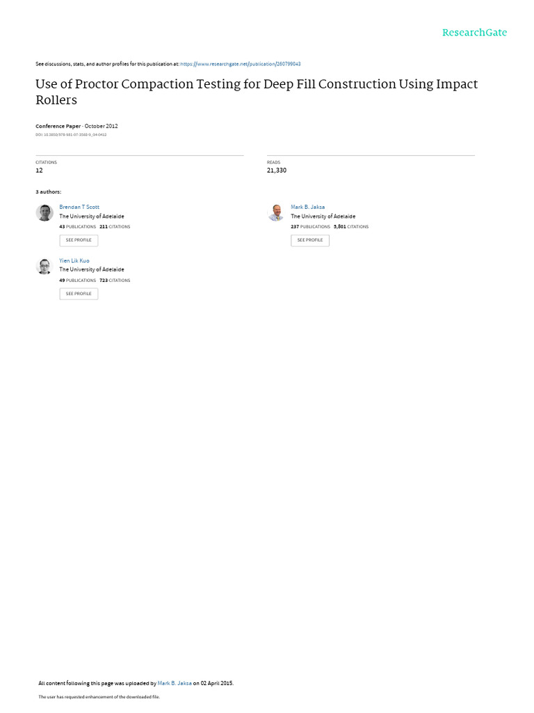 Standard Proctor Test | PDF | Soil Science | Soil