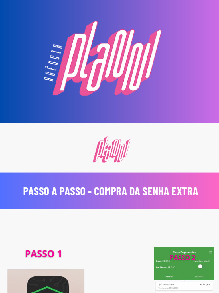 Passo A Passo - Senhas Extras | PDF