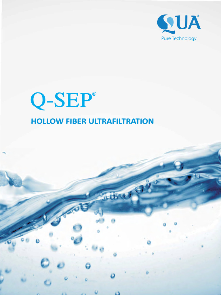 Q-SEP® Hollow Fiber UF Membranes | PDF | Membrane | Process Engineering