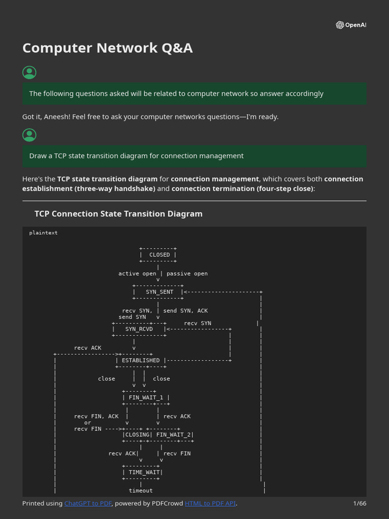 CN (Cie 3) | PDF | Transmission Control Protocol | Network Congestion