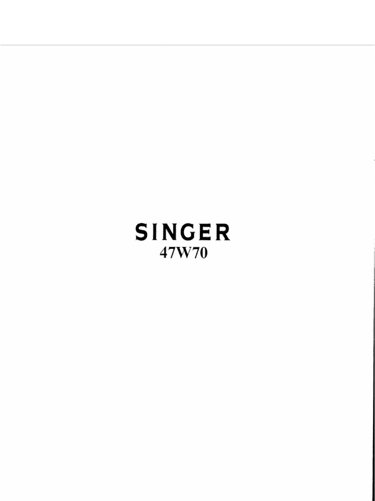 47W70 Inst | PDF