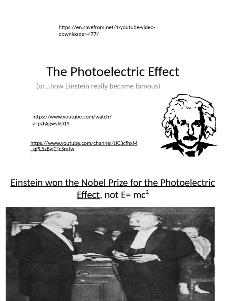 The Photoelectric Effect 3rd | PDF | Photoelectric Effect | Electronvolt