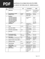 MS-BS-VI Diesel Specifications Overview | PDF | Viscosity | Physical ...