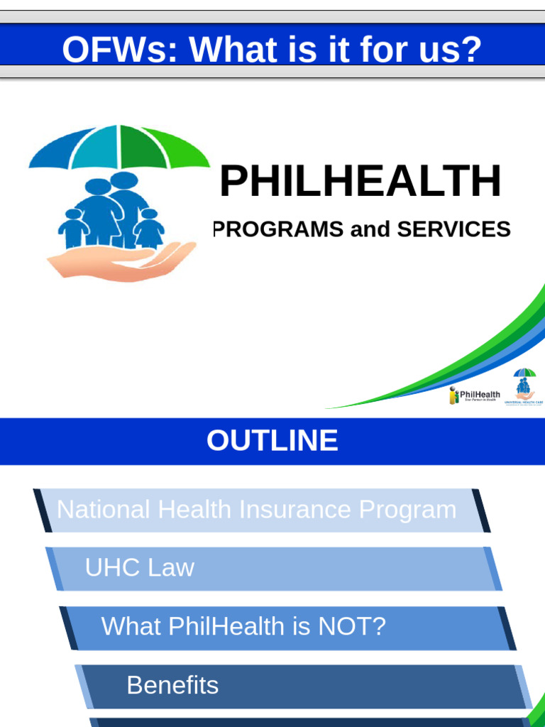 OWWA-PDOS PhilHealth Orientation | PDF | Social Programs | Health Care