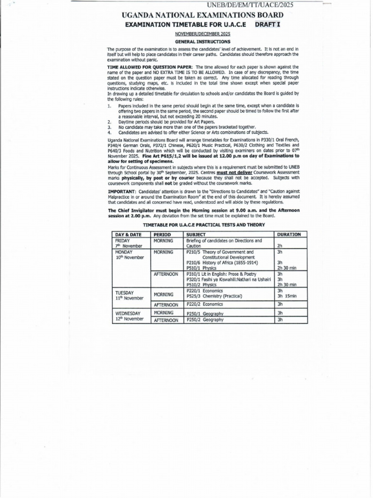 Uace 2025 TT Draft1 | PDF