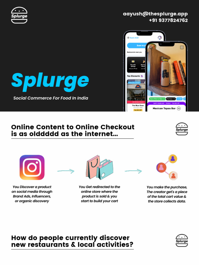 Splurge Call Deck (Main) | PDF | Business Economics | Information ...