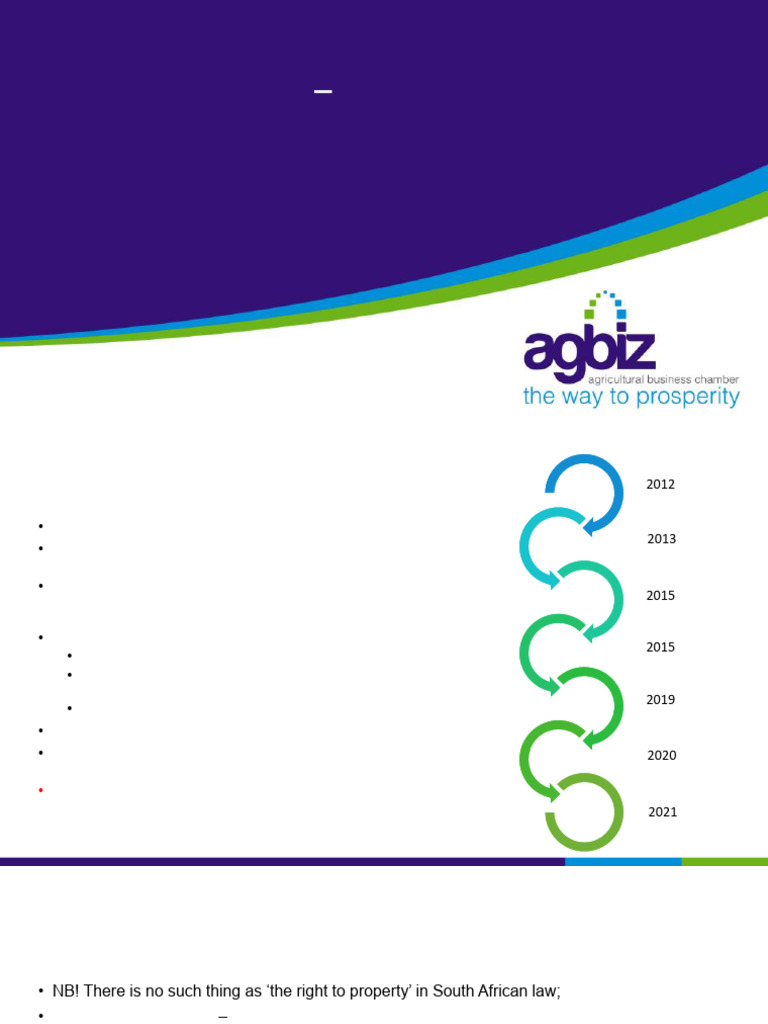Expropriation Act Presentation | PDF | Eminent Domain | Property