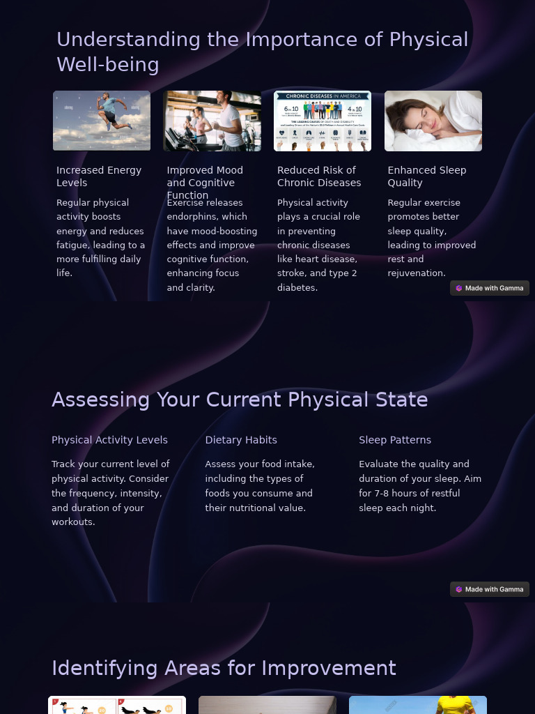 Understanding The Importance of Physical Well Being | PDF | Physical ...