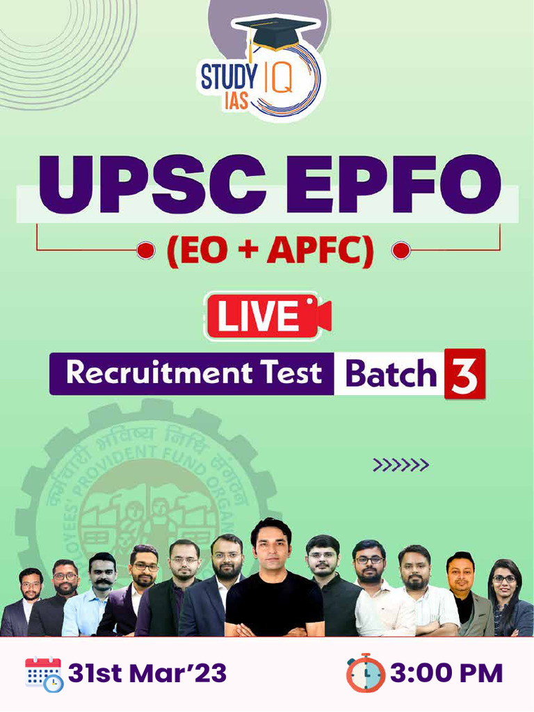UPSC EPFO Batch 3 Brochure 1679683099 | PDF