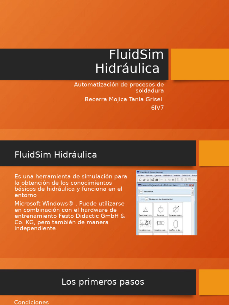 FluidSim Hidráulica | PDF