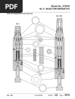 Lincoln SL-V Injector | PDF | Piston | Valve