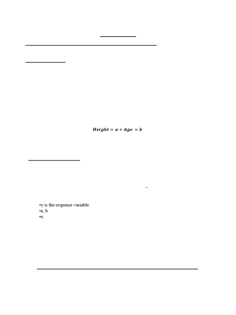 Experiment No.8 - Fit Simple Linear Regression Models Using Built-In ...