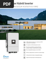 Deye - SUN 5K SG01LP1 EU - Datasheet | PDF | Energy Technology ...