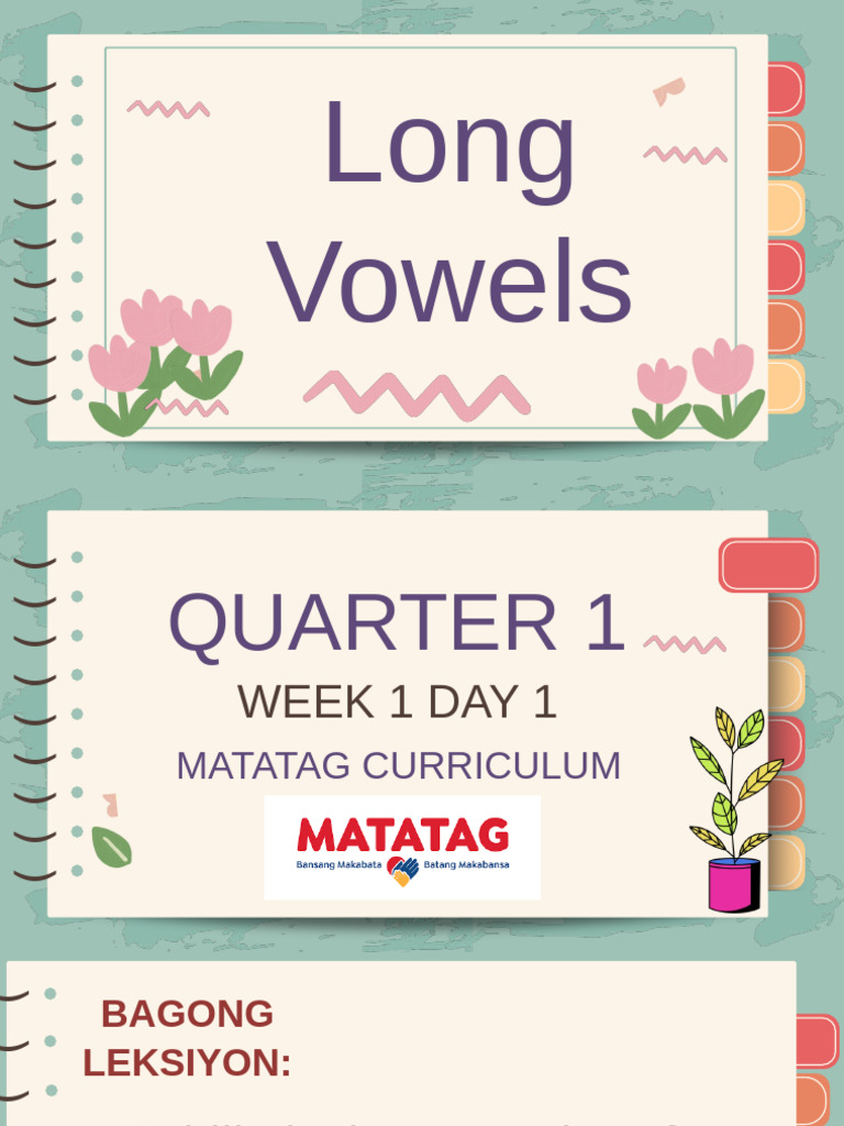 Reading Long Vowels | PDF