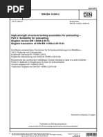 Bs en Iso 15607 2019 | PDF | Welding | Construction