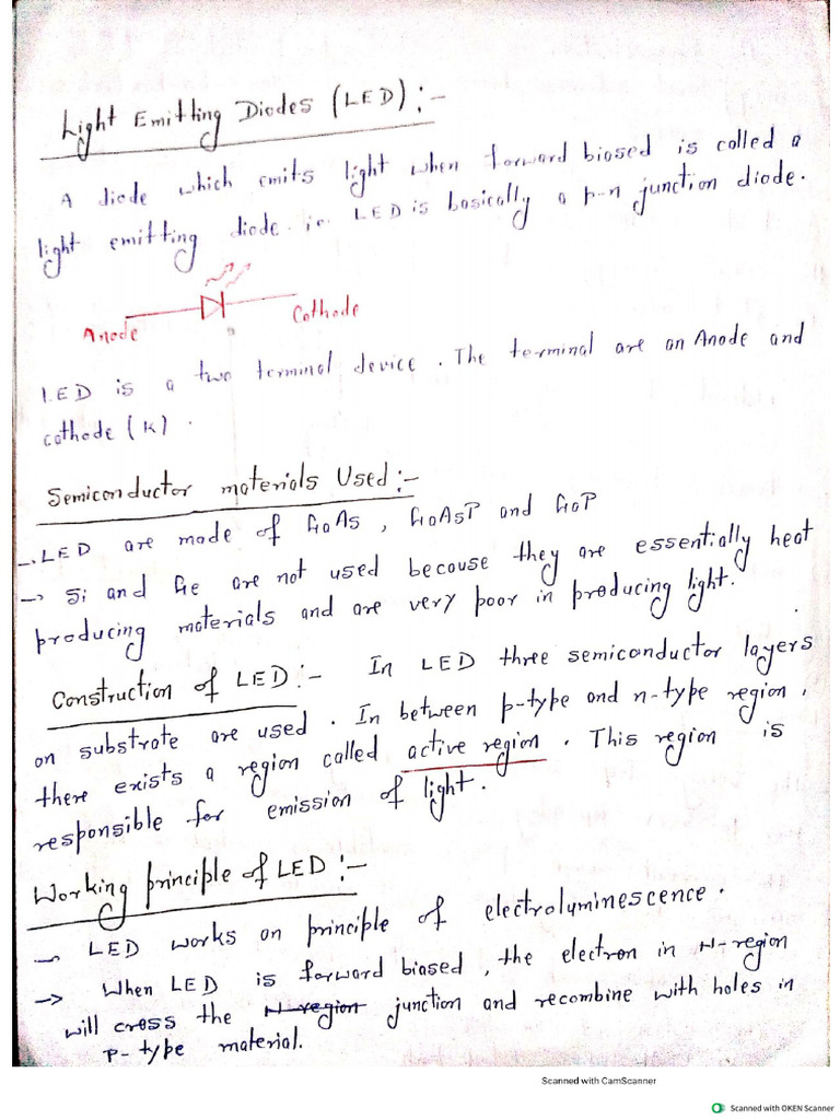 Special Purpose Diode Unit 1 | PDF