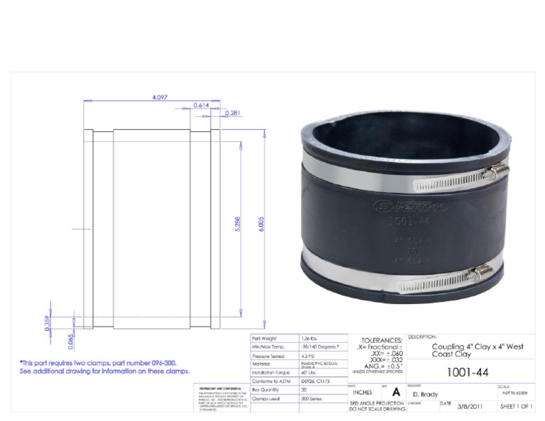 1001-44 Flexible Coupling | PDF
