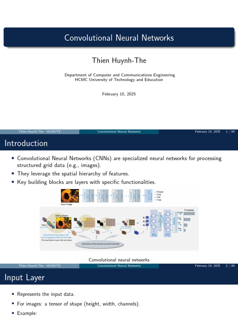 Lecture05 DeepLearningCNN Trang 1 | PDF | Artificial Intelligence | Intelligence (AI) & Semantics