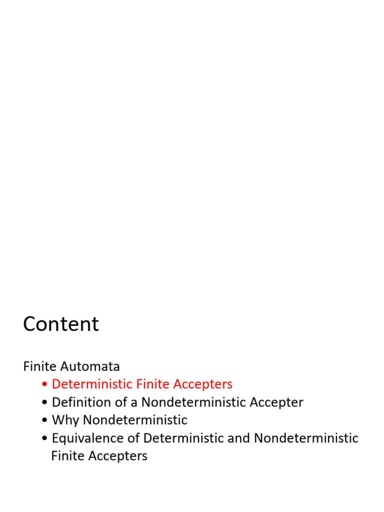 2.4 NFA To DFA Conversion | PDF | Models Of Computation | Theoretical Computer Science