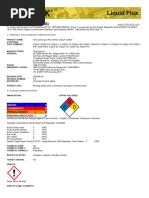 HYJET V Aviation Hydraulic Fluid SDS | PDF | Dangerous Goods | Toxicity