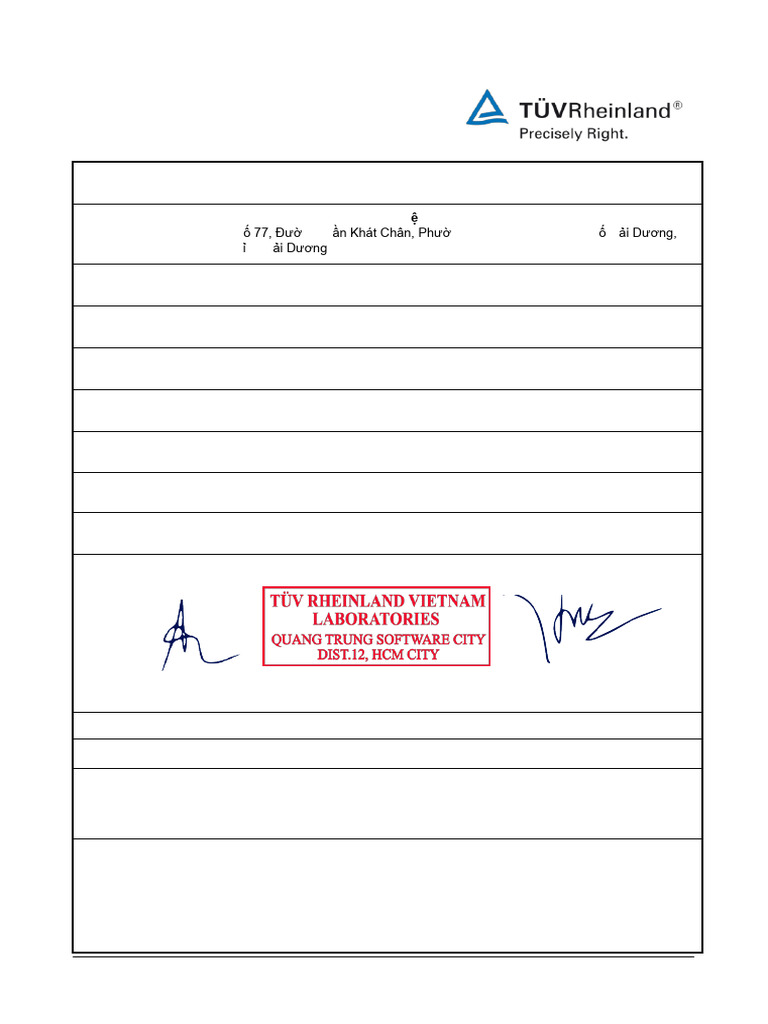 TÜV Test Report: Bamboo Chopsticks | PDF