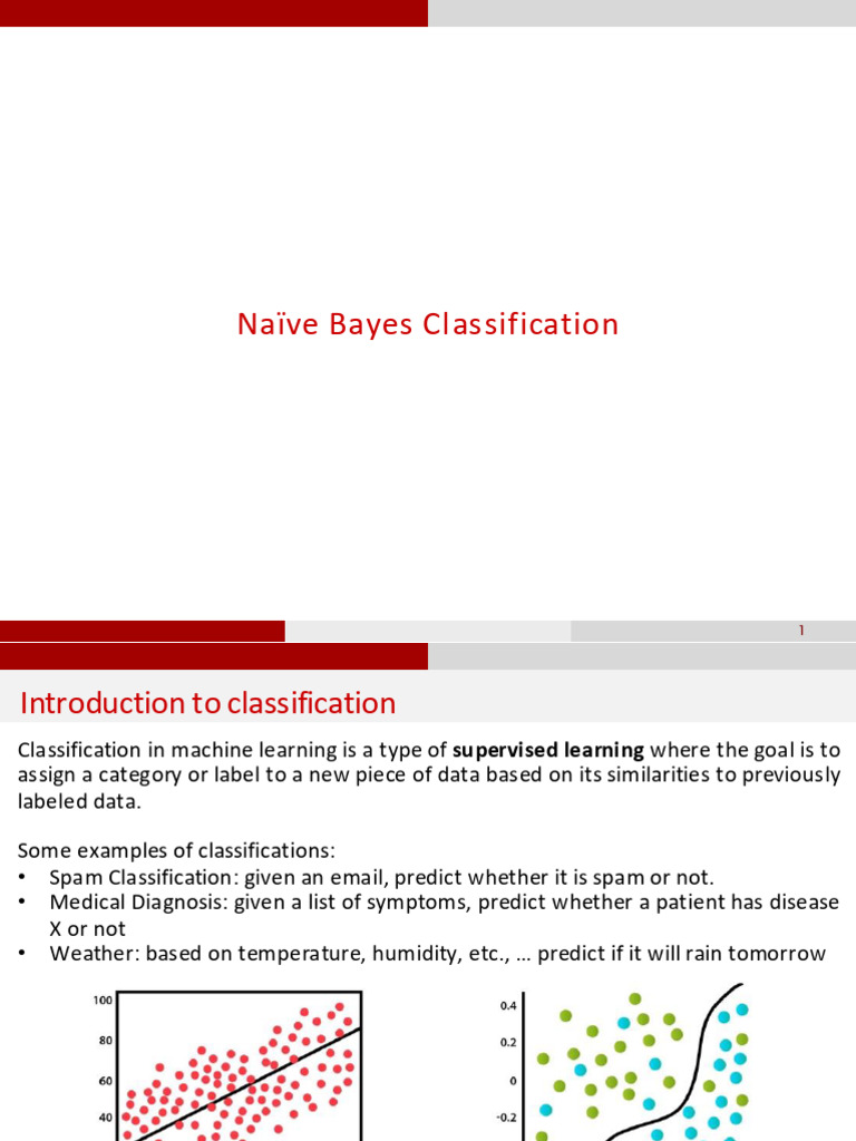 Naïve Bayes Classification Explained | PDF | Statistical Classification ...