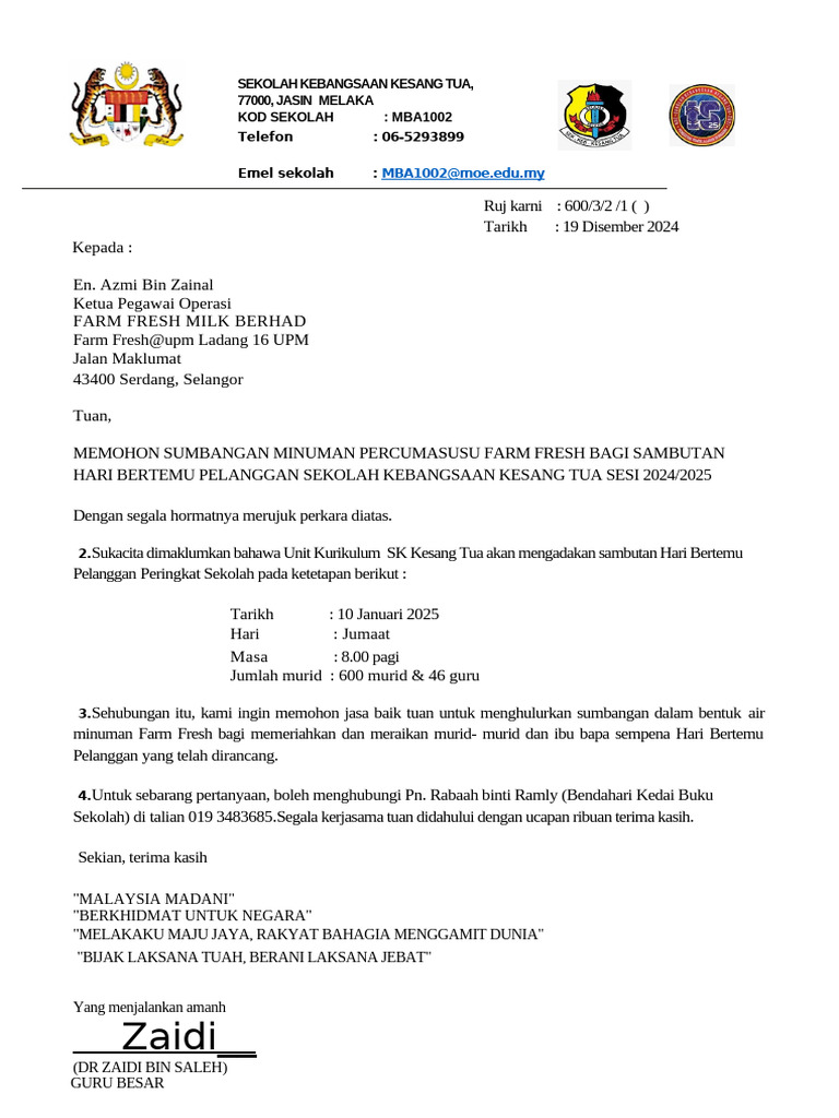Surat Farmfresh | PDF