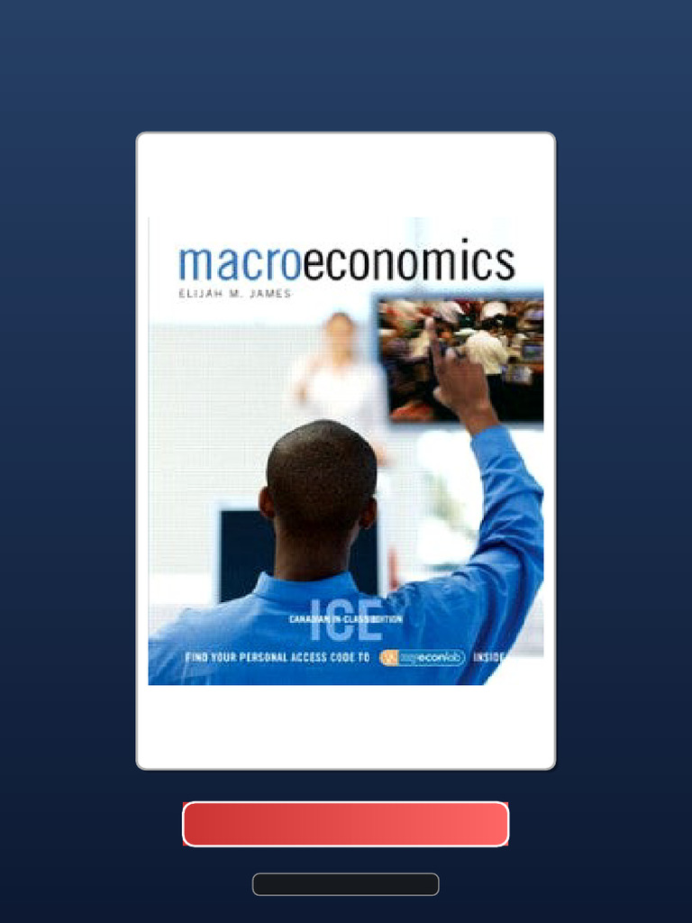Verified PDF Download Macroeconomics 1st Canadian Edition James Ebook ...