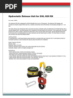 H20 Manual: Hammar H20 Hydrostatic Release Unit | PDF | Barcode ...