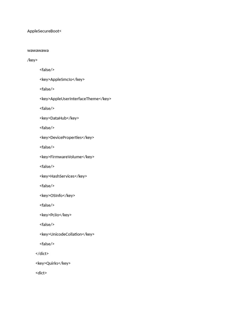 Apple Secure Boot | PDF