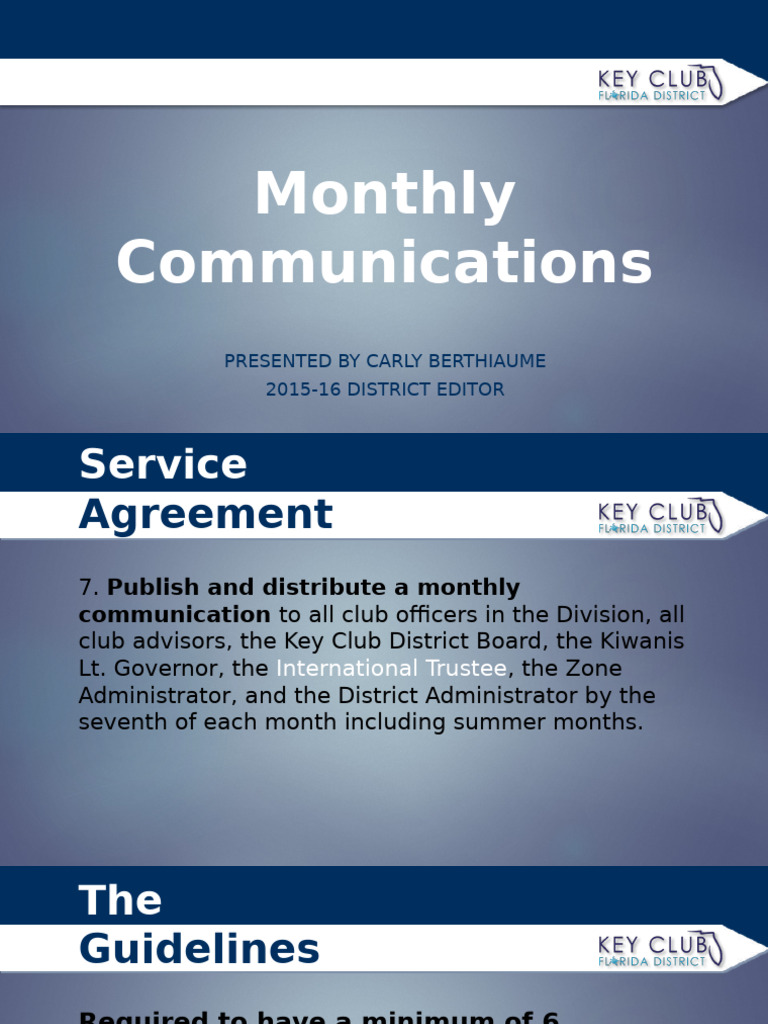 Digital Monthly Communications 5-1-16 | PDF | Writing