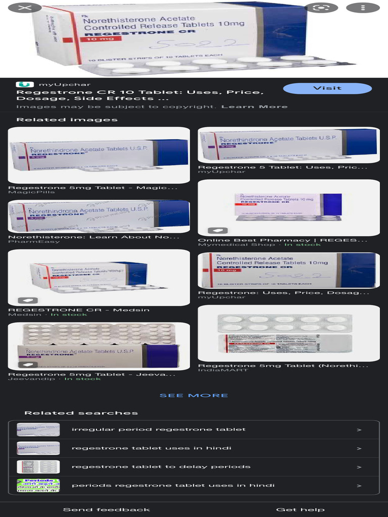 Regestrone Tablet - Google Search | PDF