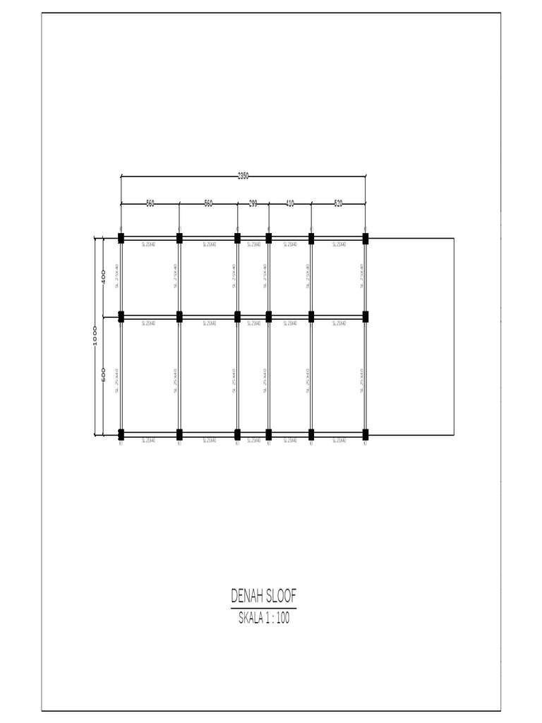 2 Denah Sloof | PDF