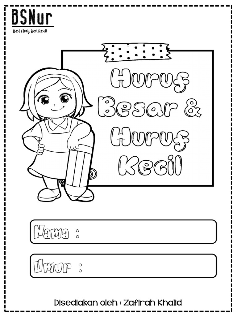 Latihan Aksara Besar dan Kecil | PDF