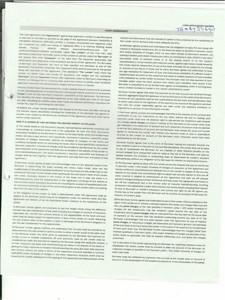 Agreement KFS Pib 22022025102714 | PDF