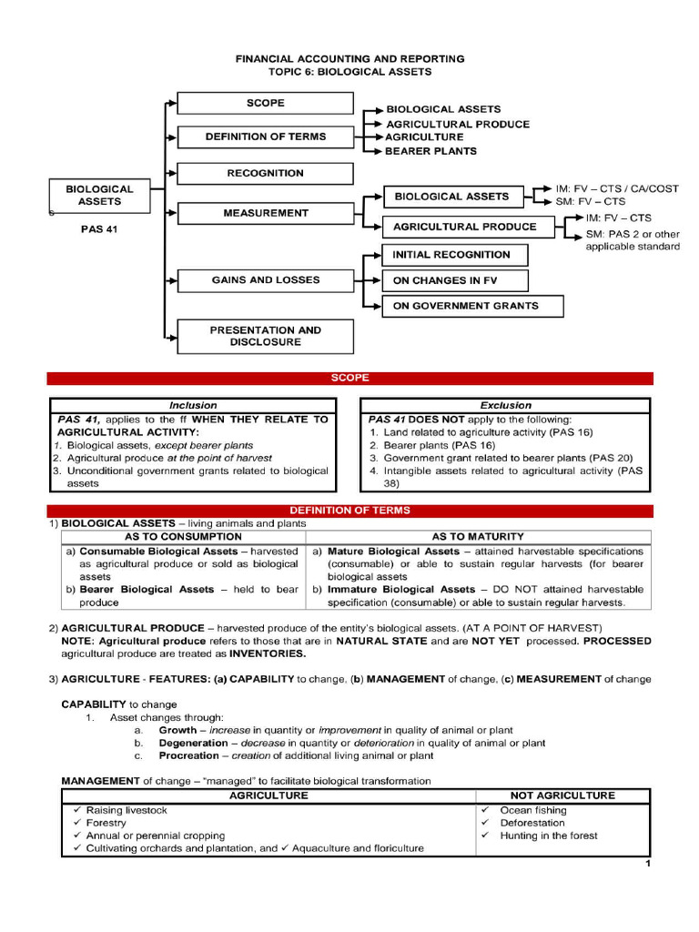 Biological Asset | PDF