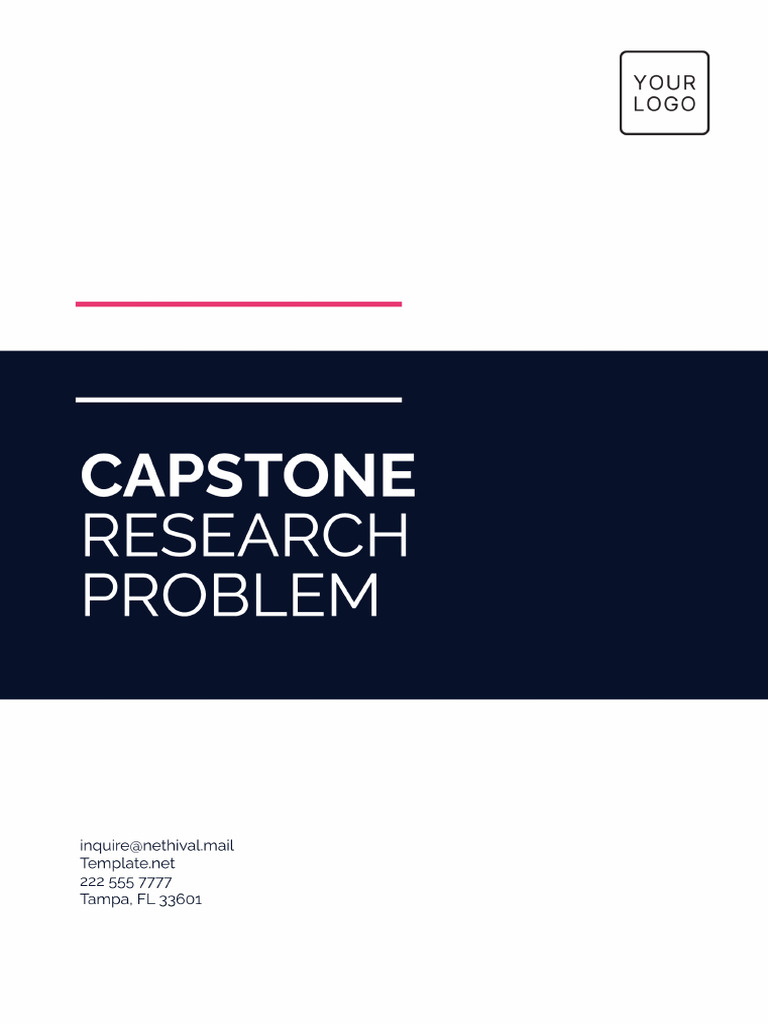 Free Capstone Research Problem Template | PDF