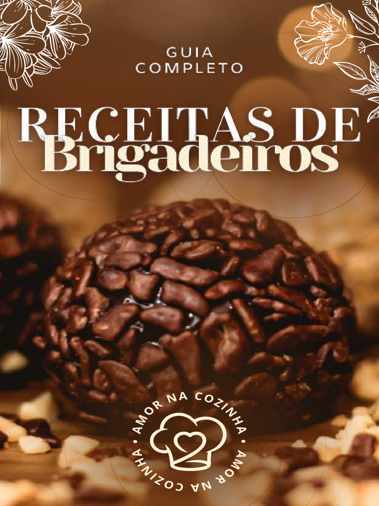 Receitas de Brigadeiros - Guia Completo - Compressed | PDF | Chocolate | Creme (gastronomia)