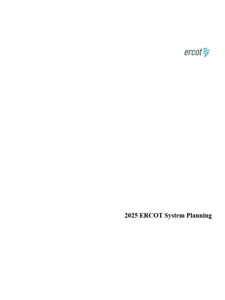 ERCOT 2025 Long Term Load Forecast Report | PDF | Forecasting | Photovoltaics