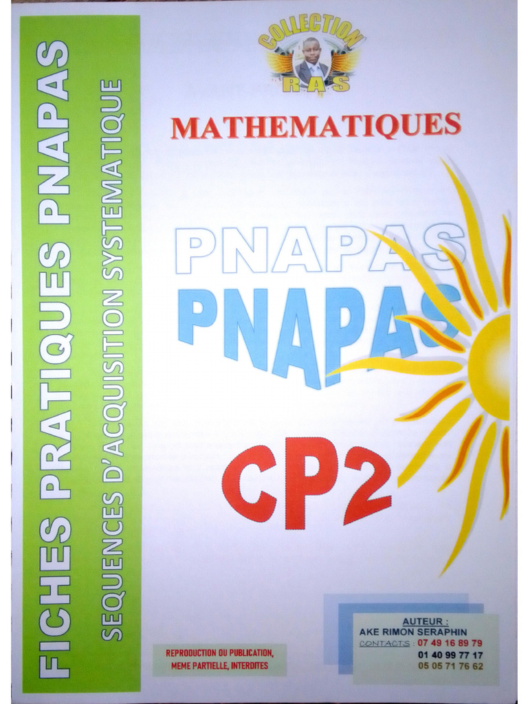 Fiches Pratiques PNAPAS Maths CP2 | PDF