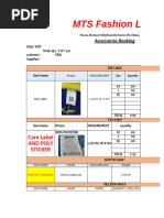 Apparel Merchandising Abbreviations Guide | PDF