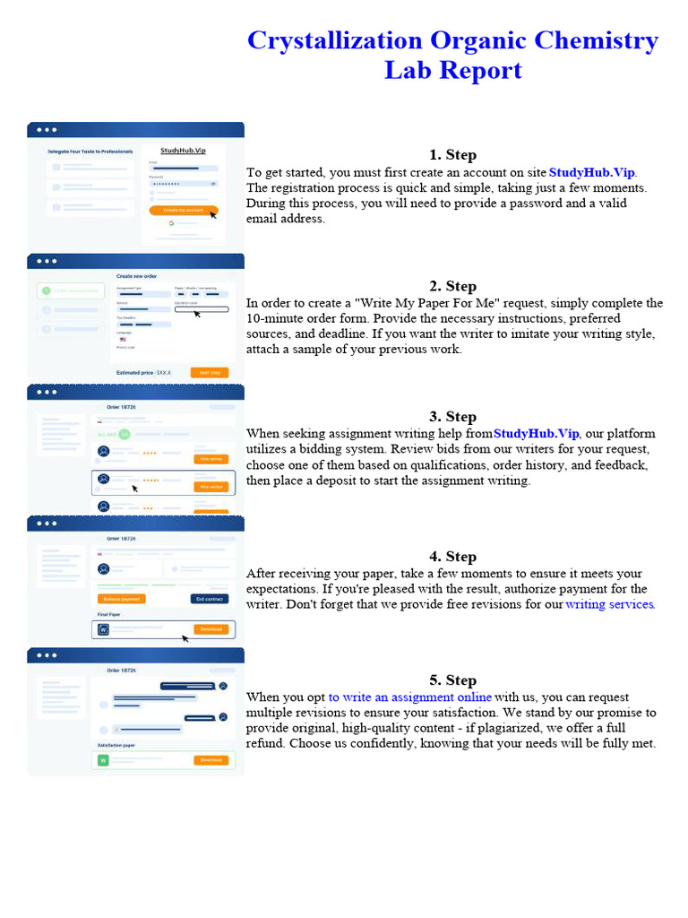 Crystallization Organic Chemistry Lab Report | PDF | Irs Tax Forms | Stars