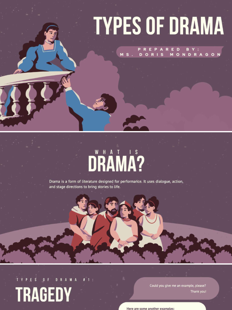 Types of Drama 11zon | PDF