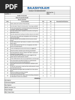 Rebar Inspection Checklist for Construction | PDF | Materials ...