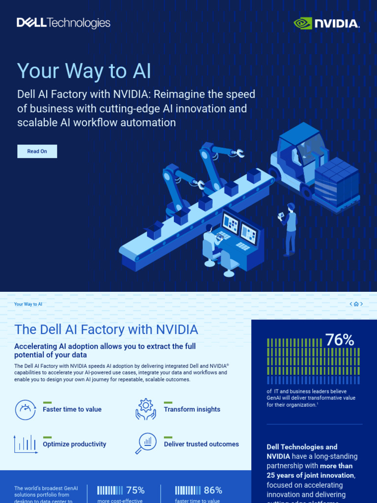 Dell AI Factory: Accelerate AI Adoption | PDF | Artificial Intelligence ...