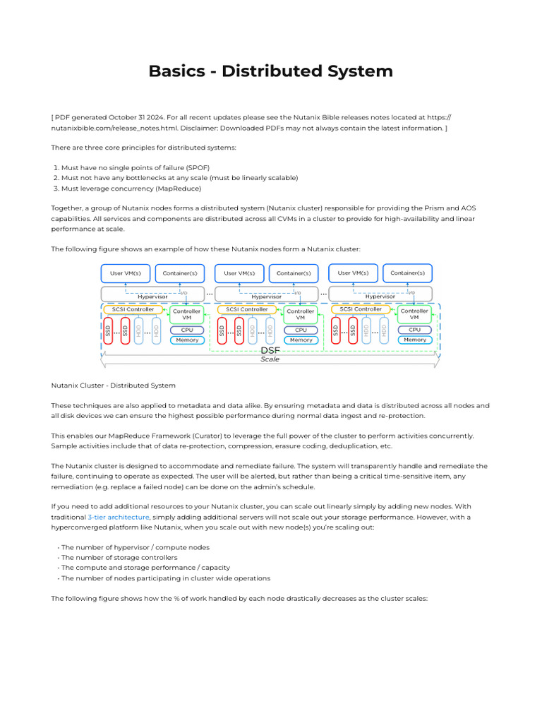 2d Book of Basics Distributed System | PDF | Computer Cluster | Scalability