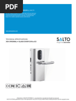 Datasheet Salto XS4 Original Plus Wide ANSI Ax6xx ENG 05 24 | PDF