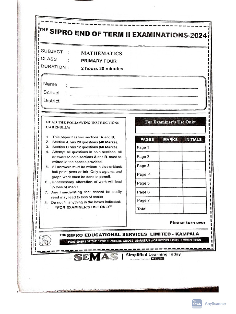P.4 MTC E.O.T Ii Sipro | PDF