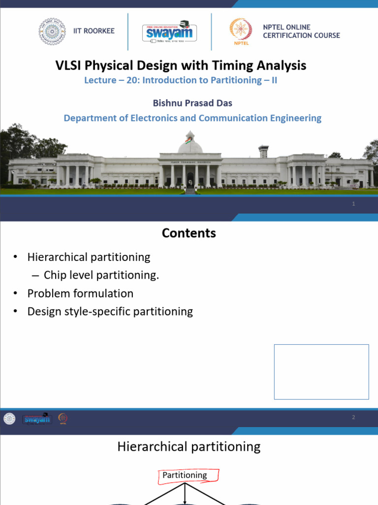 22 Introduction To Partitioning - II | PDF | Integrated Circuit ...