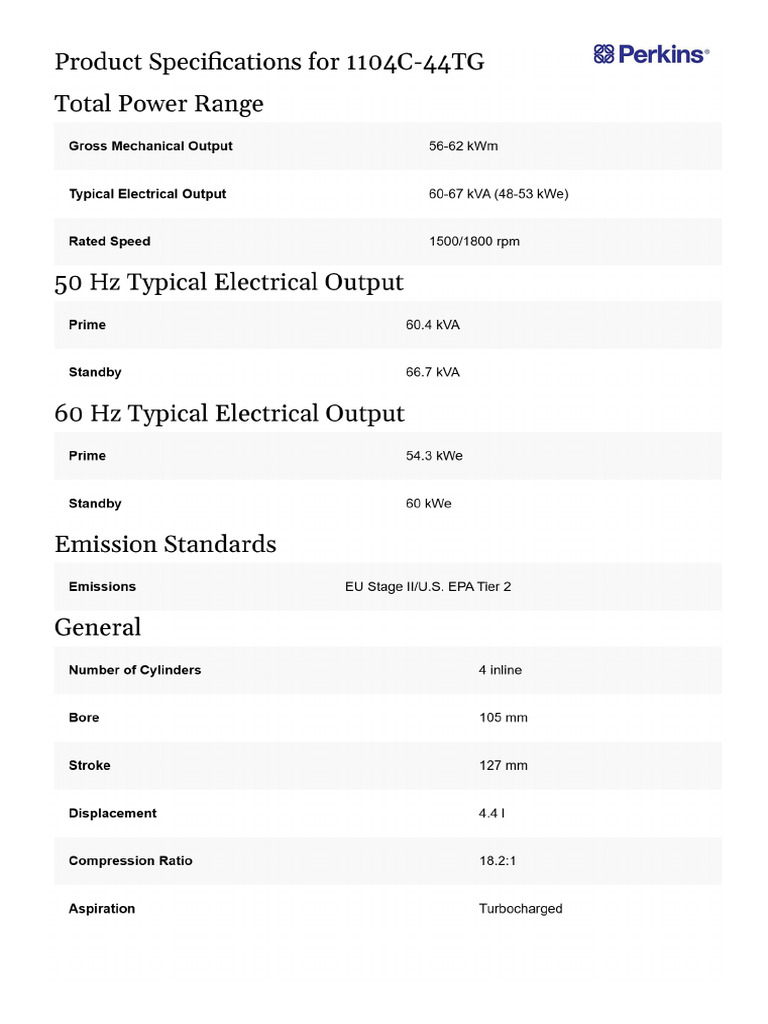 1104C 44TG | PDF